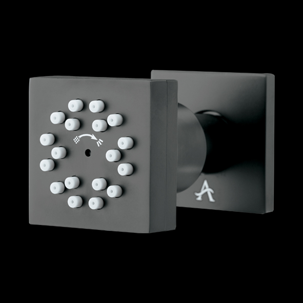 Graphite Grey 2-Function Brass Body Jet - Aquant