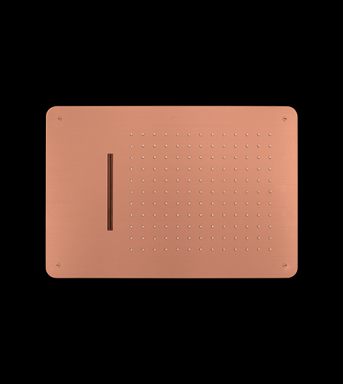 Rose Gold SS2 Function Concealed Shower Flows: Rain ,Waterfall - Aquant
