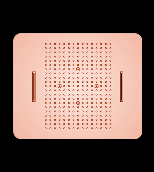 Rose Gold SS3 Function Concealed Ceiling Mounted Shower - Aquant